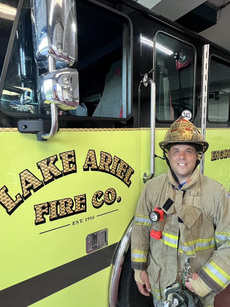 Officers of Lake Ariel Fire Company